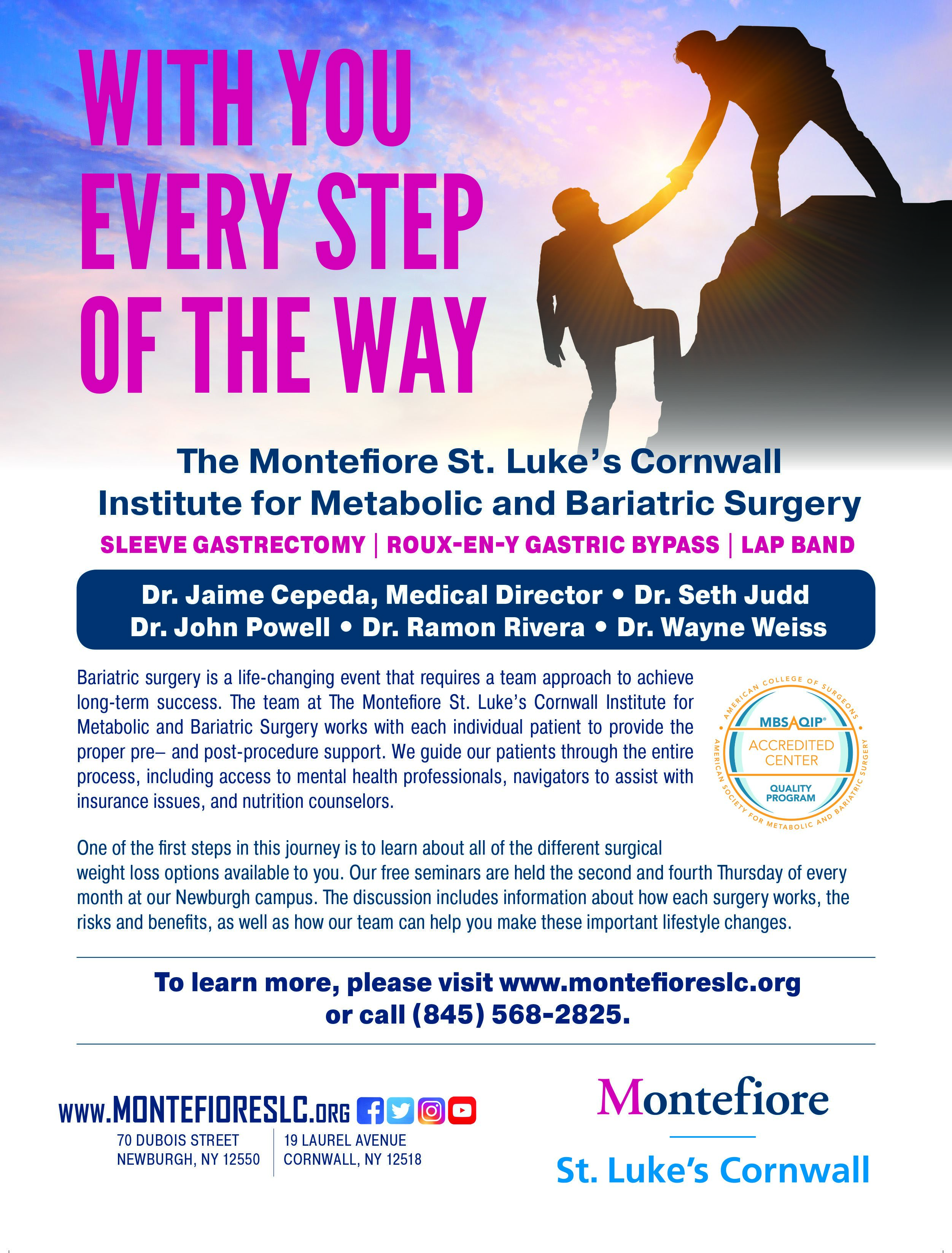 Metabolic & Bariatric Surgery | Cornwall Weight Loss Surgery