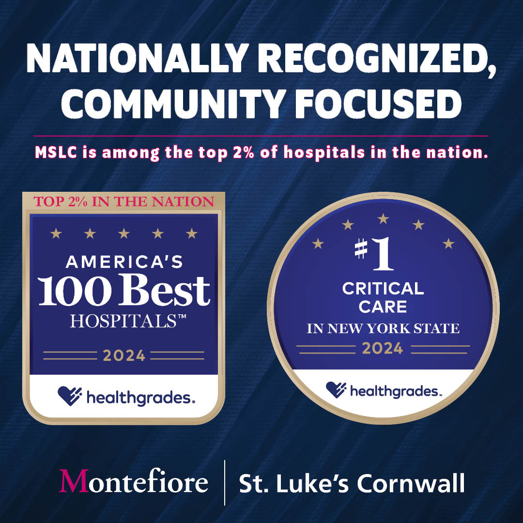 HEALTHGRADES NAMES MONTEFIORE ST. LUKE’S CORNWALL ONE OF AMERICA’S 100 ...