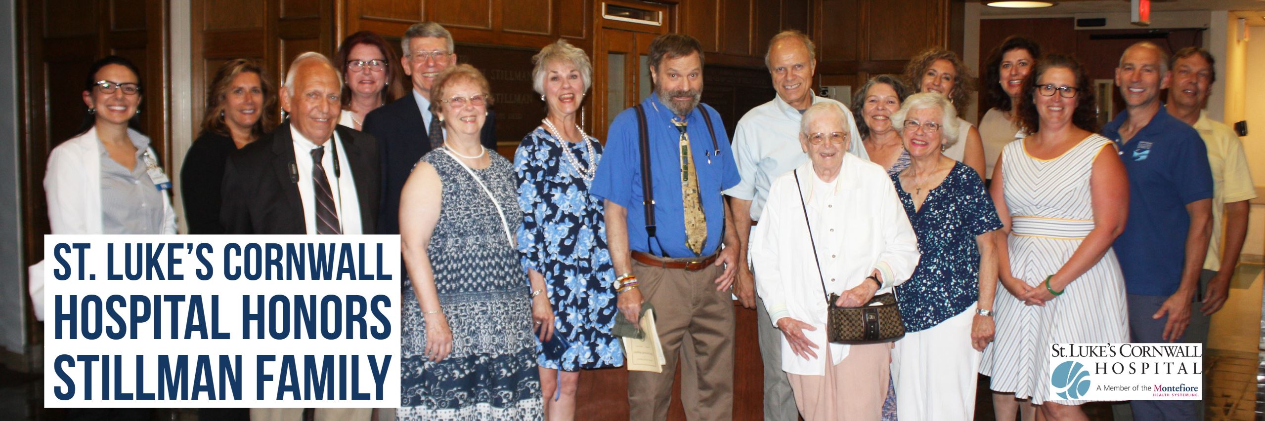 SLCH Honors Stillman Family